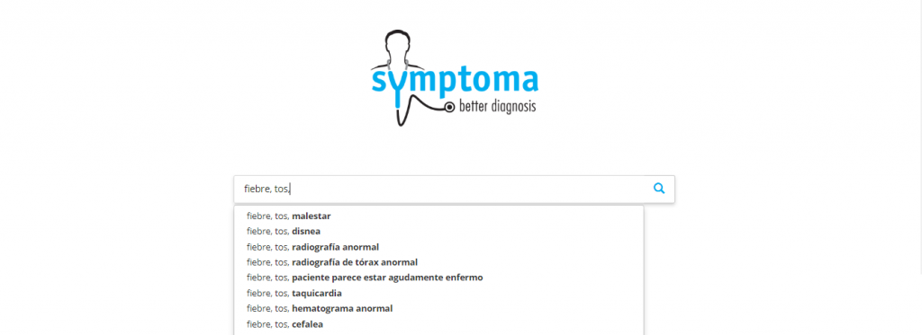 Symptoma: Symptom Checker o comprobador de síntomas